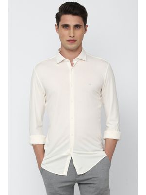 Buy Peter England Men White Athletic Fit Formal Shirt Online