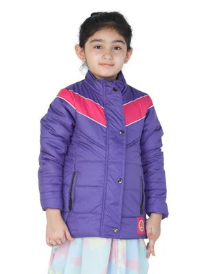 Buy toothless Kids Girls Purple Jackets Online