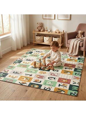 Buy Safe-O-Kid Extra Large Baby Play Mat Waterproof Non-Slip Multi ...