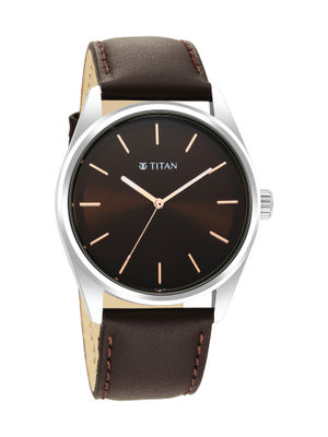 Buy Titan Neo 1866SL02 Brown Dial Analog Watch For Men 1866SL02 Online