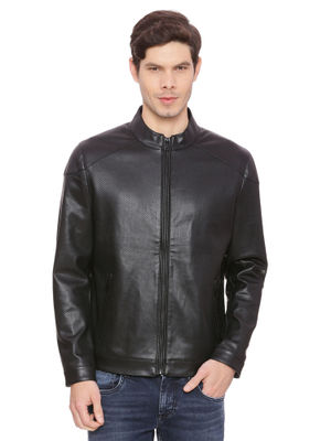 BASICS Jackets : Buy BASICS Black Solid Jacket Online | Nykaa Fashion.