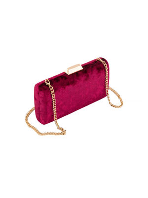 Buy Carpisa Princess Women's Small Evening Clutch-Maroon Online