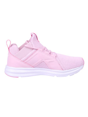 Buy Puma Pink Enzo Weave Running Shoes (UK 3) Online