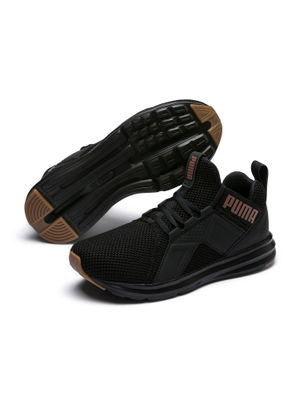 Buy Puma Black Enzo Weave Running Shoes (UK 7) Online