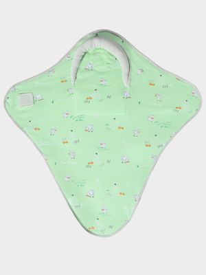 Buy Mi Arcus Green Printed Snug Pod for Kids online