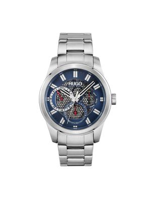 Buy Hugo Boss Skeleton Multifunction Blue Round Dial Mens Watch ...