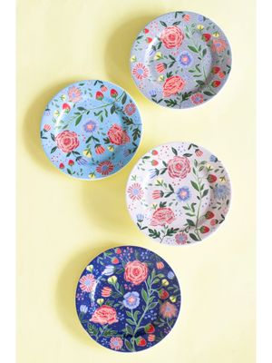 Buy The Wishing Chair Midsummer Fine China Ceramic Side Plates - Set of ...