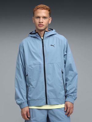 Buy Puma Blue Tech Relaxed Fit Track Jacket (XS) Online