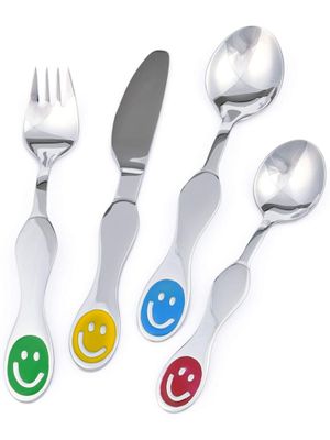 Buy FNS Stainless Steel Cutlery Set for Kids (1 Dinner Spoon, 1 ...
