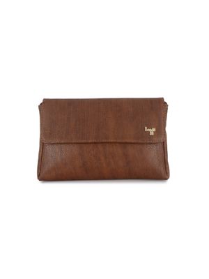 Buy Baggit Women's Least Y G Z Small Size Clutch - Brown Online
