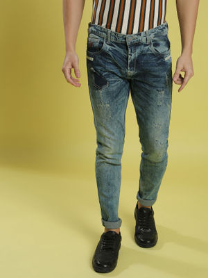 Buy Campus Sutra Men Front Type Stylish Casual Denim Jeans Online