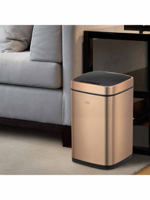 Buy OBSESSIONS Fingerprint Resistant Stainless Steel Sensor Dustbin ...