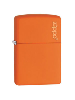 Buy Zippo Classic Orange Matte Logo Windproof Pocket Lighter Online