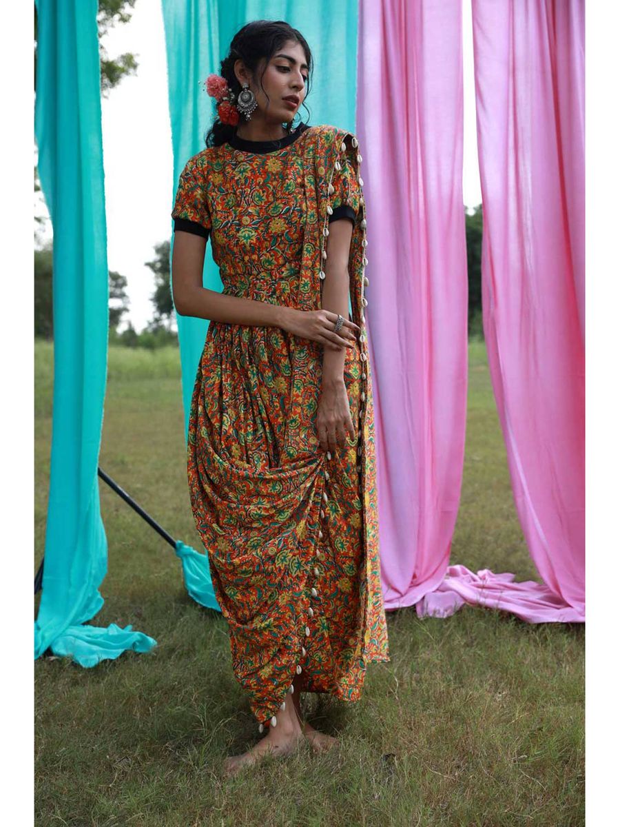 Buy Pre Draped Sarees Online with Classy and Easy to Wear Designs