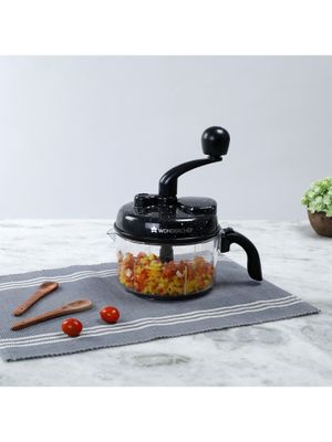 Buy Wonderchef Turbo Chopper With Atta Kneader, Black Online