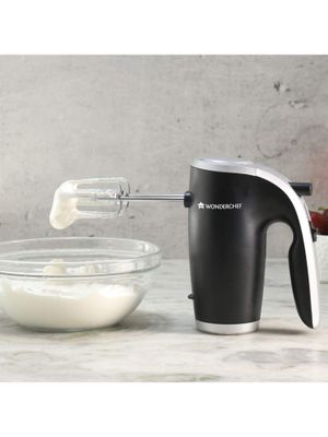 Buy Wonderchef Onyx Hand Mixer 300 Watt, Black Online