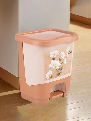 Buy Kuber Industries 11 Liter Plastic Dustbin With Lid & Removable ...