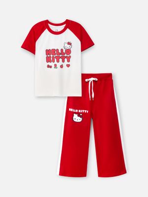 Buy Napchief Girls Hello Kitty Athletic Pant Set Online
