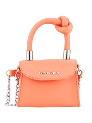 Buy Fastrack Pink Punch Compact Sling Bag for Women Online