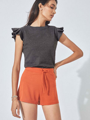 The Label Life tops_women_westernwear : Buy The Label Life Grey Pleated ...