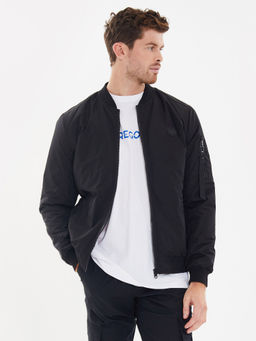 Buy Threadbare Men Green Bomber Jacket Online