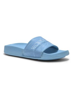 Buy WOODLAND Womens Blue Sliders (EURO 35) Online