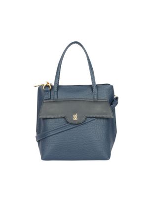 Buy Baggit Masa Small Blue Tote Handbag Online