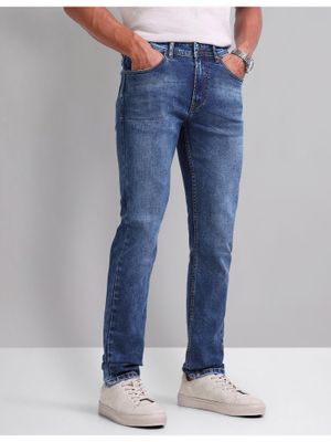 Buy AD By Arvind Mid Rise Skinny Fit Jeans (38) Online