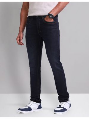 Buy AD By Arvind Mid Rise Skinny Fit Jeans (38) Online