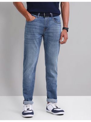 Buy AD By Arvind Slim Fit Denim Jeans (38) Online