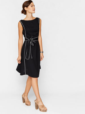 The Label Life Dresses : Buy The Label Life Monochrome Belted Skater ...