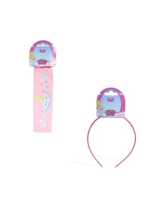 Buy Disney Princess Hair Accessories Set 1 Head Warp 1 Hair Head Band ...