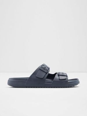 Aldo Sliders : Buy Aldo Hideo Solid Navy Blue Sliders Online | Nykaa ...