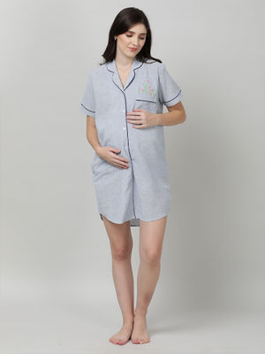 Buy Mackly Womens Maternity Nightshirt Online