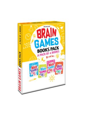 Buy Dreamland Brain Games Series Set of 4 Books Children Interactive ...