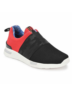 Buy Hitz Men's Red Slip On Running Shoes Online