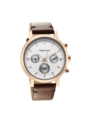 Buy Fastrack Tick Tock 2.0 White Dial Multifunction Watch for Men ...