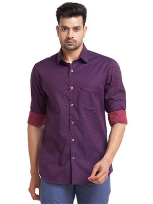Buy ColorPlus Dark Red Shirt online