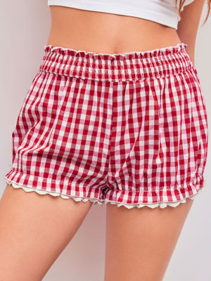 Buy Cider Mid Rise Gingham Bloomers (S) Online