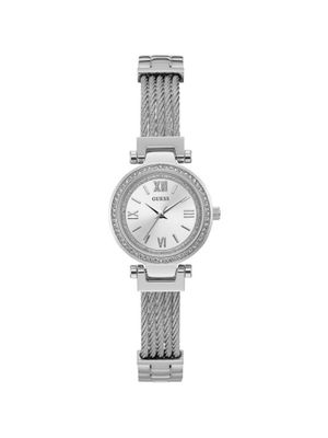 Buy Guess Silver Dial Women Watch - W1009L1 Online