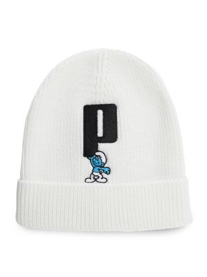 Buy Puma X The Smurfs Jr Unisex White Beanie (12-13 Years) Online