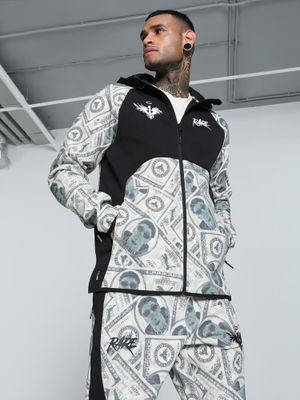Buy Puma Melo Bucks Dime Basketball Mens Black Woven Jackets (XS) Online