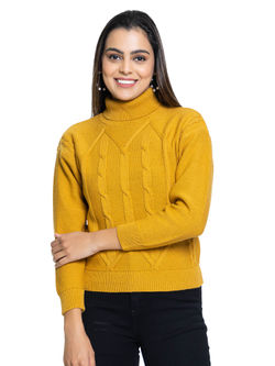 Buy Stylish Mustard Sweaters Collection At Best Prices Online