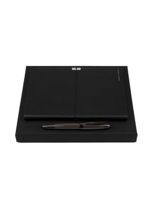 Buy Hugo Boss Gift Set Rollerball Pen with Notepad - Black Online