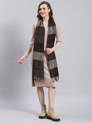 Buy Monte Carlo Brown Stripes Stoles online