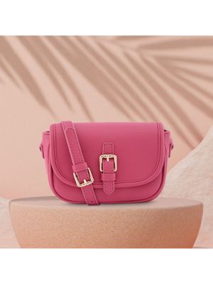 Buy Fastrack Pink Mini Sling Bag for Women Online