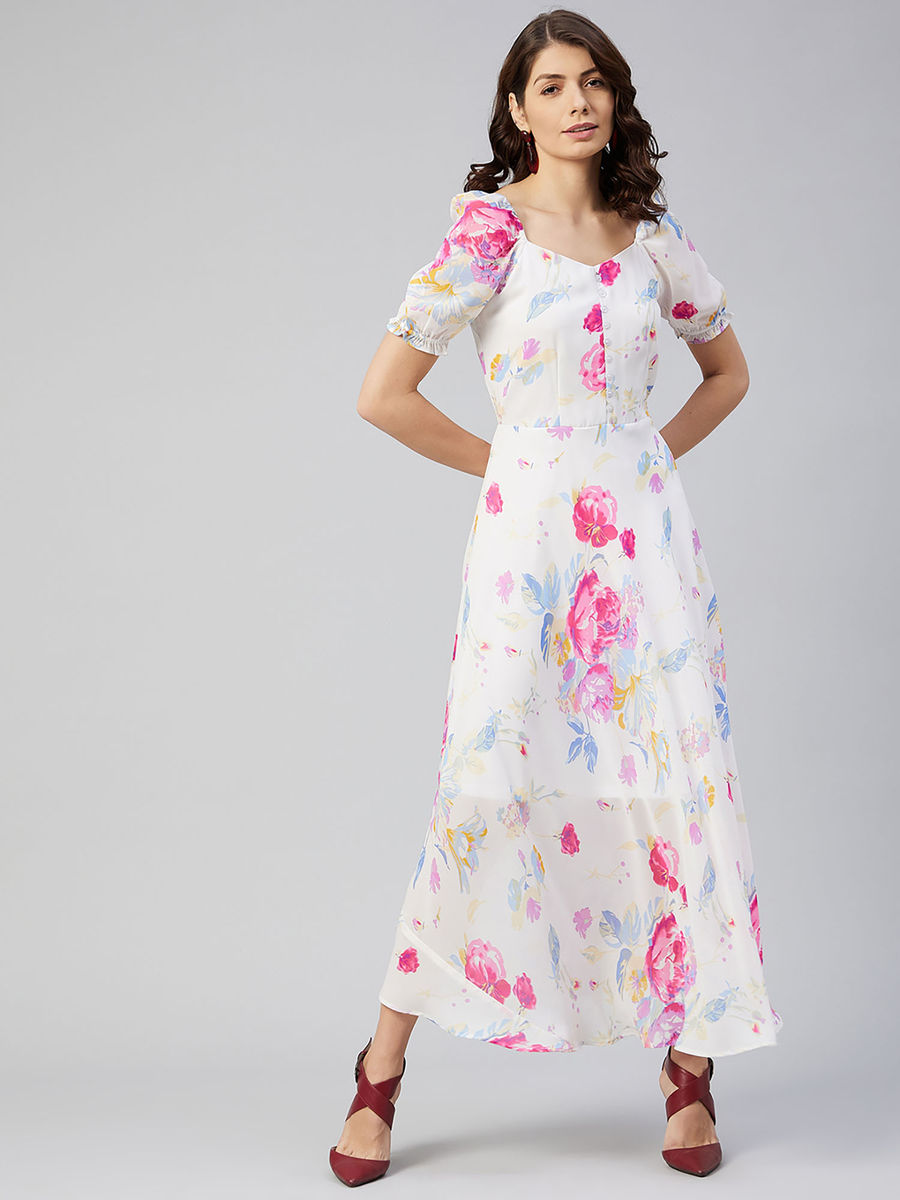 Buy Stylish White Maxi Dresses Collection At Best Prices Online