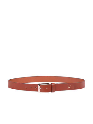 Buy Hidesign Men's Belt Non-Reversible Tan Online