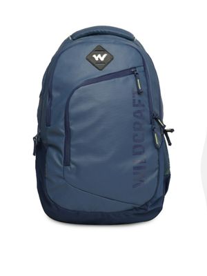 Buy Wildcraft Maestro Plus Unisex Navy Blue Backpack Online