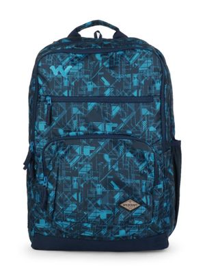 Buy Wildcraft Evo2 Wireframe Unisex Blue Backpack Online